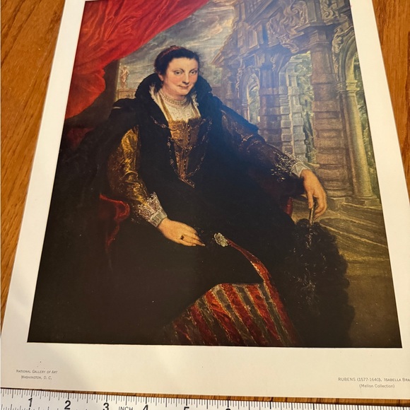 Art | Peter Paul Rubens Isabella Brant Vintage Print 1944 | Poshmark